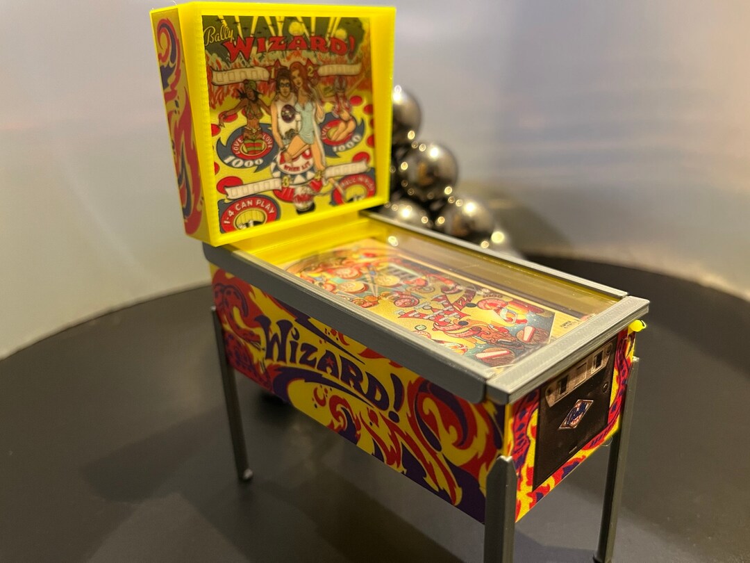 Wizard Mini Pinball / Xmas Ornament - Etsy