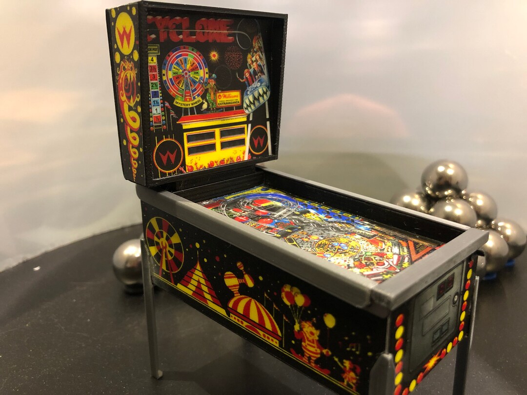 Cyclone Mini Pinball / Xmas Ornament - Etsy