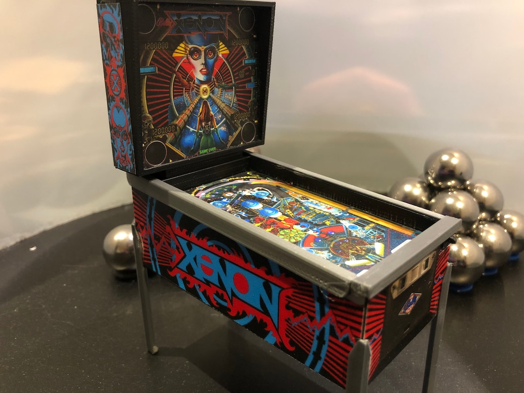 Xenon Mini Pinball / Xmas Ornament Xenon - Etsy