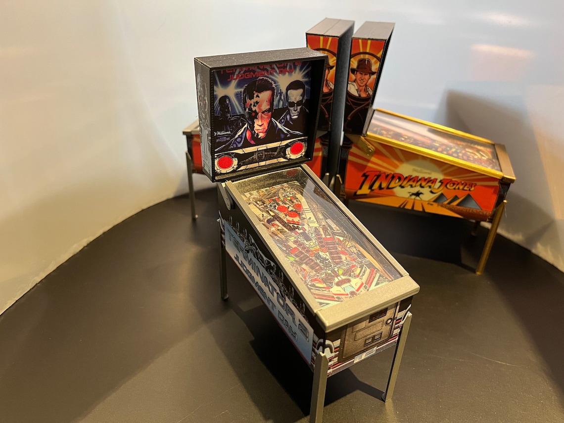 Terminator 2 Mini Pinball / Xmas Ornament - Etsy