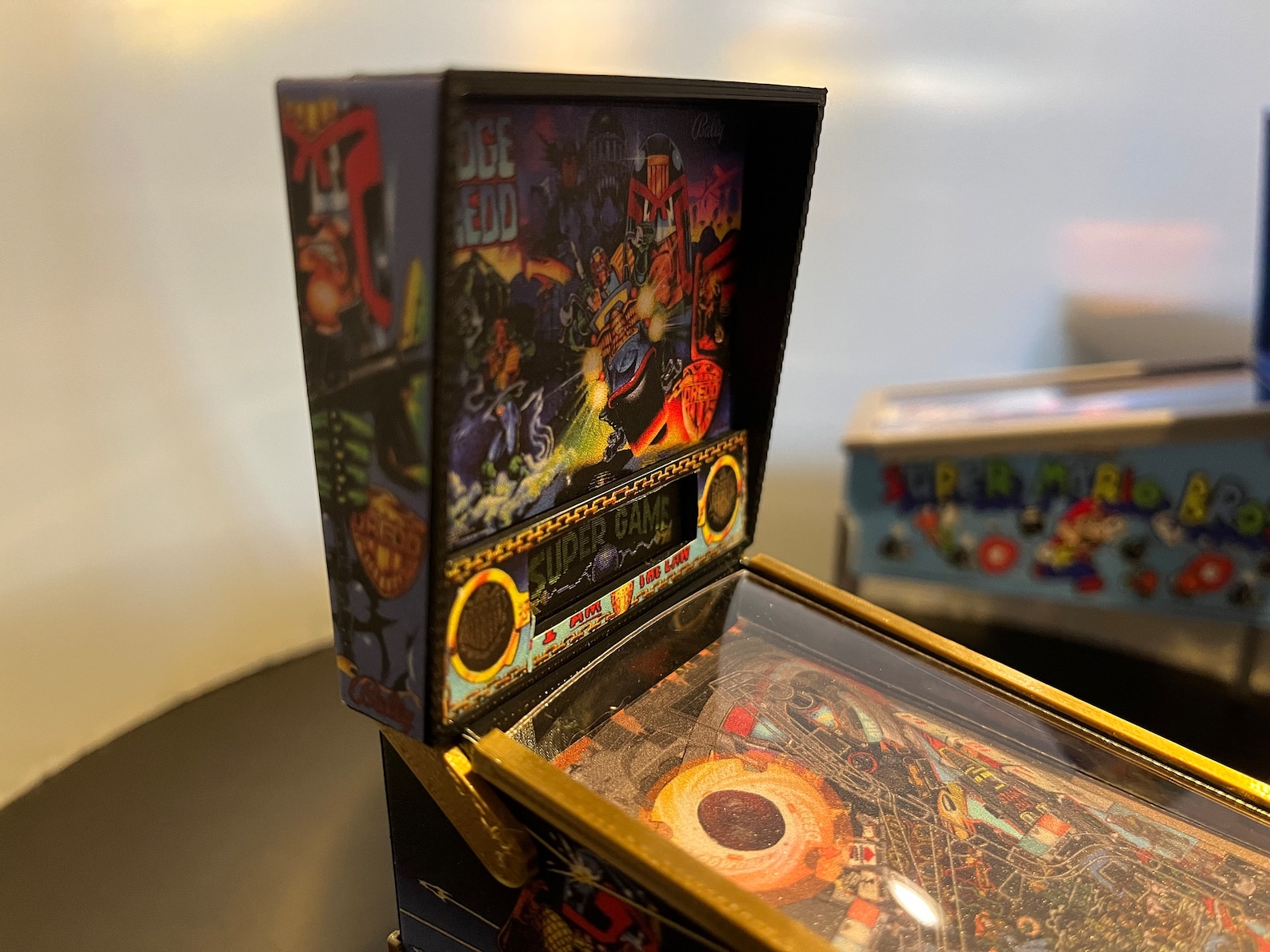 Judge Dredd Mini Pinball / Xmas Ornament - Etsy