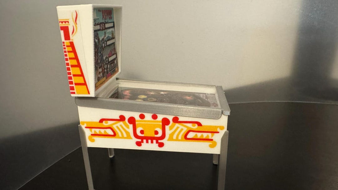 Aztec Mini Pinball / Xmas Ornament - Etsy