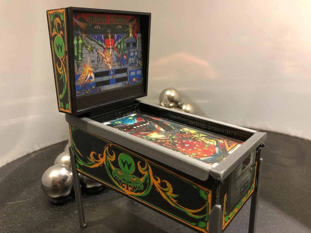 Grand Lizard Mini Pinball / Adorno navideño - Etsy España