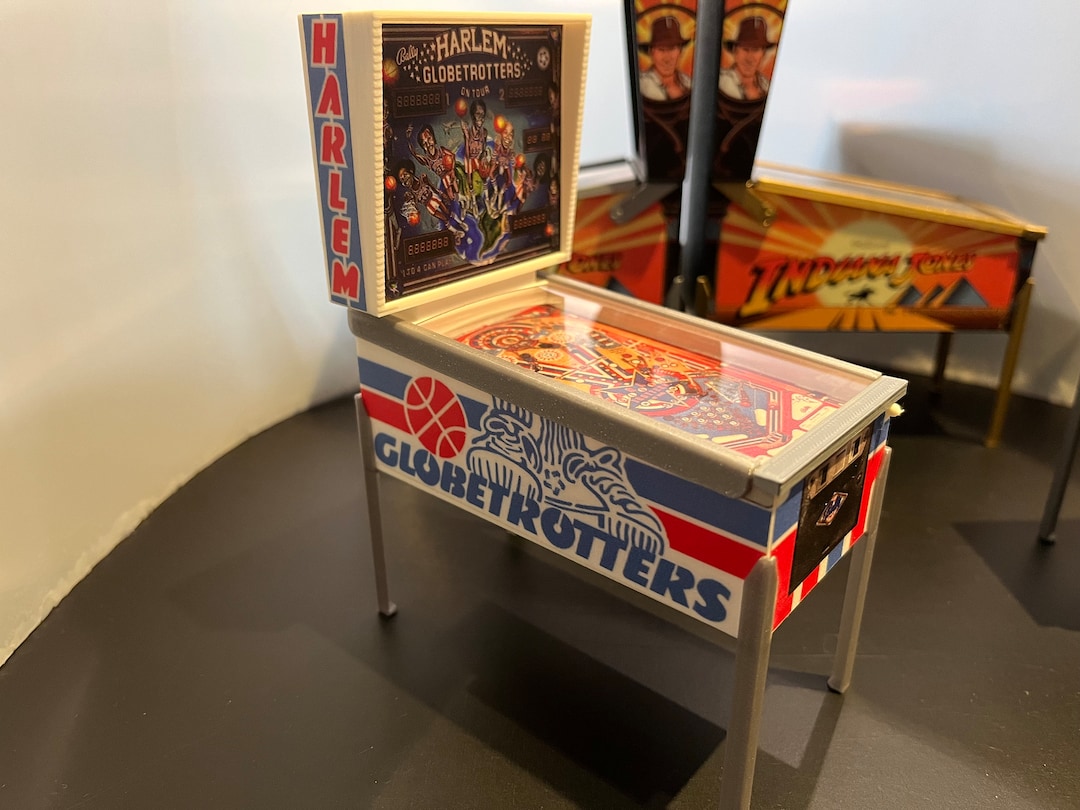 Harlem Globetrotters Mini Pinball / Xmas Ornament - Etsy