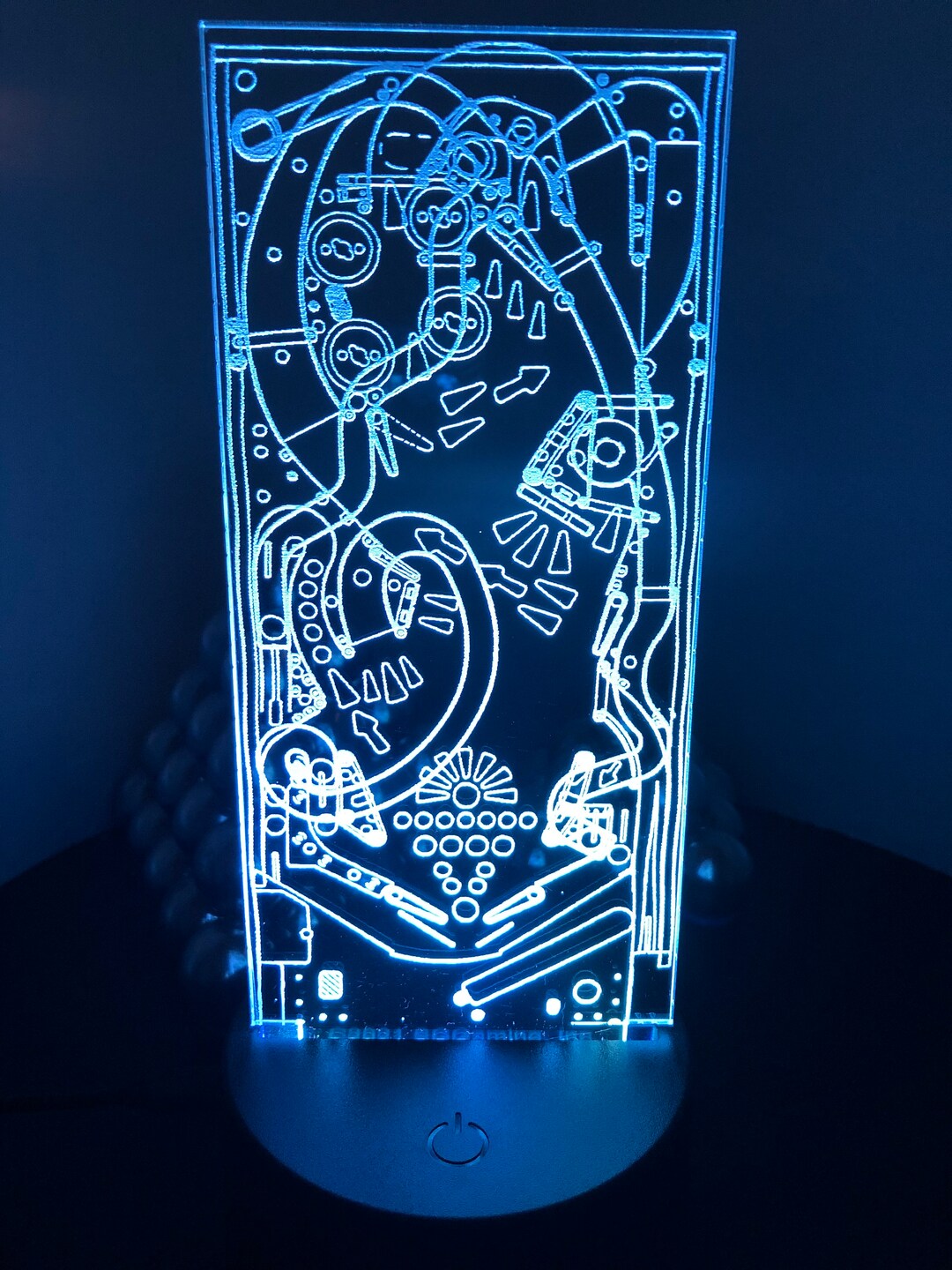 Radical Pinball Playfield Desk Lamp / Night Light - Etsy