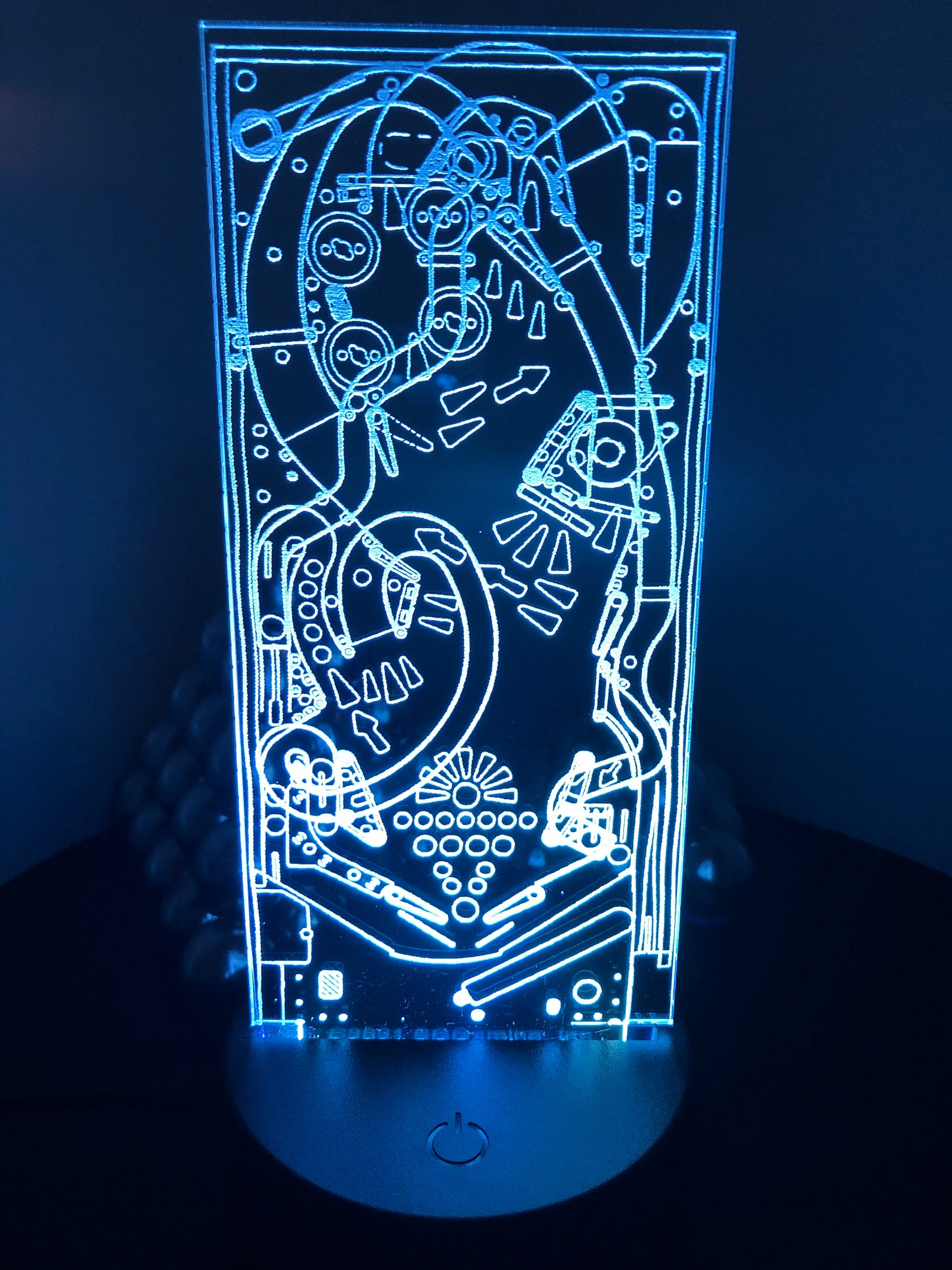 Radical Pinball Playfield Desk Lamp / Night Light - Etsy