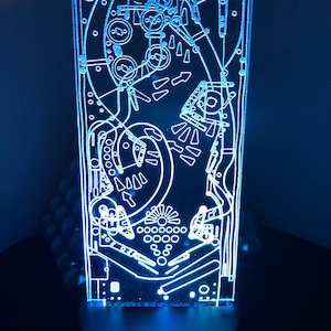 Radical Pinball Playfield Desk Lamp / Night Light - Etsy