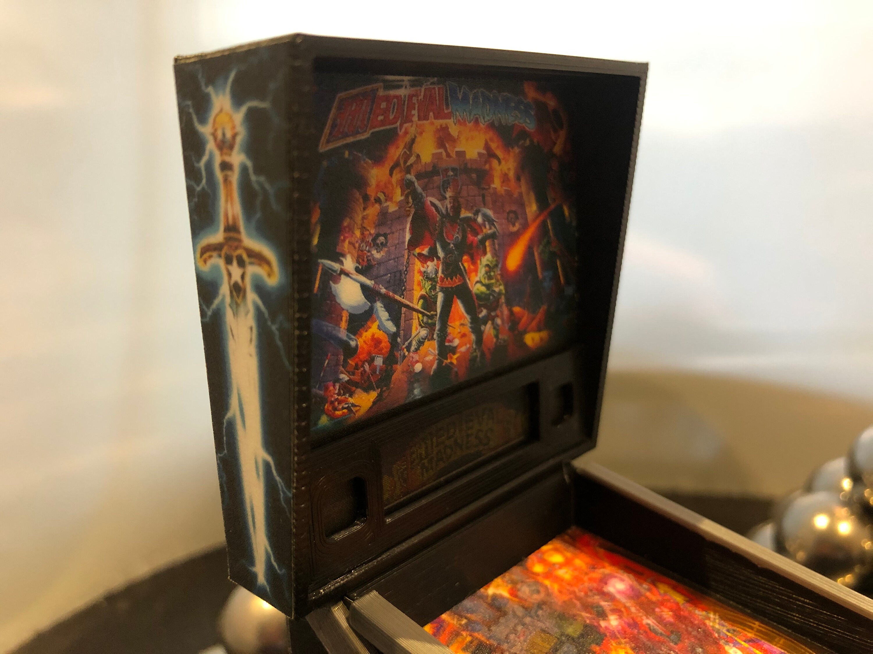 Medieval Madness Mini Pinball / Xmas Ornament - Etsy