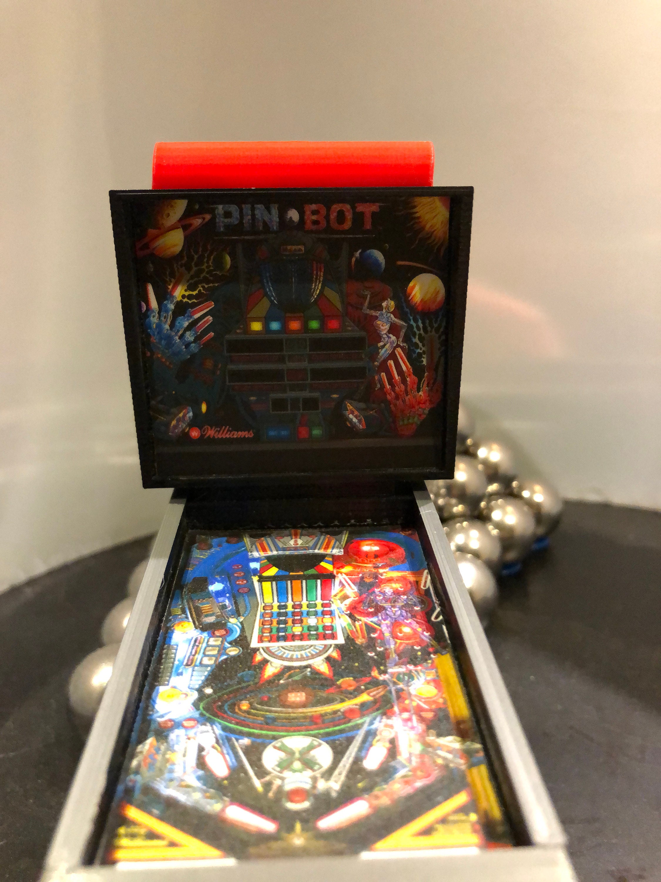 Pinbot Mini Pinball / Xmas Ornament | Etsy