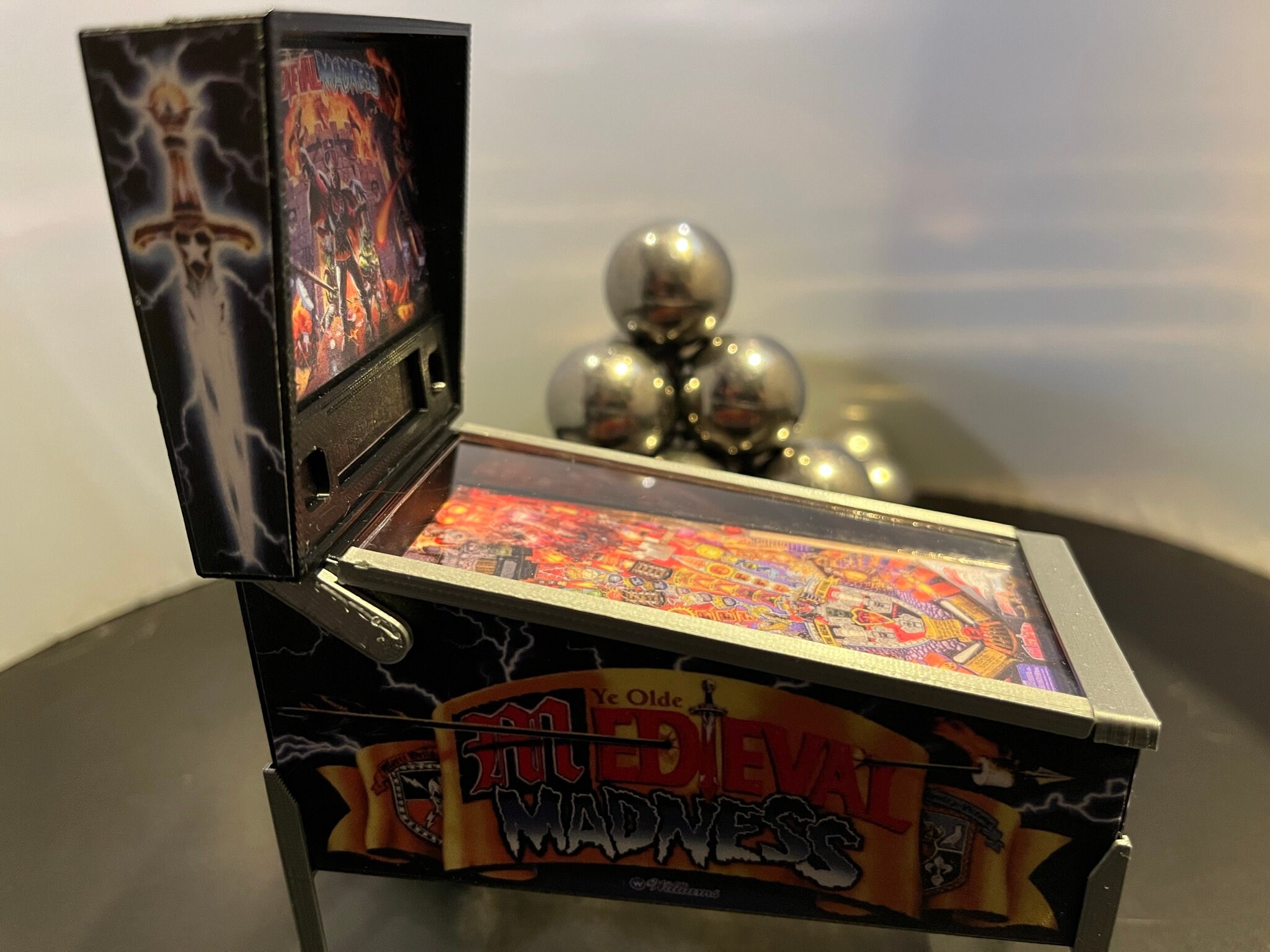 Medieval Madness Mini Pinball / Xmas Ornament - Etsy