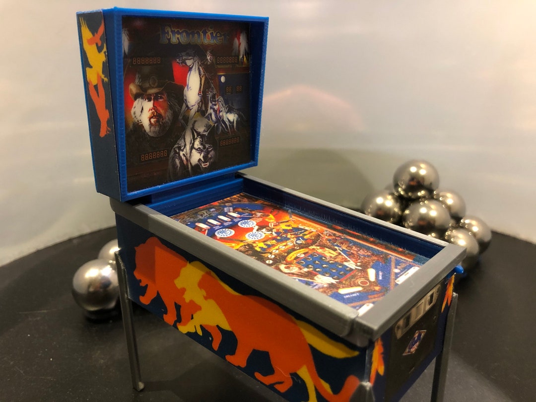 Mini Pinball / Xmas Ornament. Frontier - Etsy