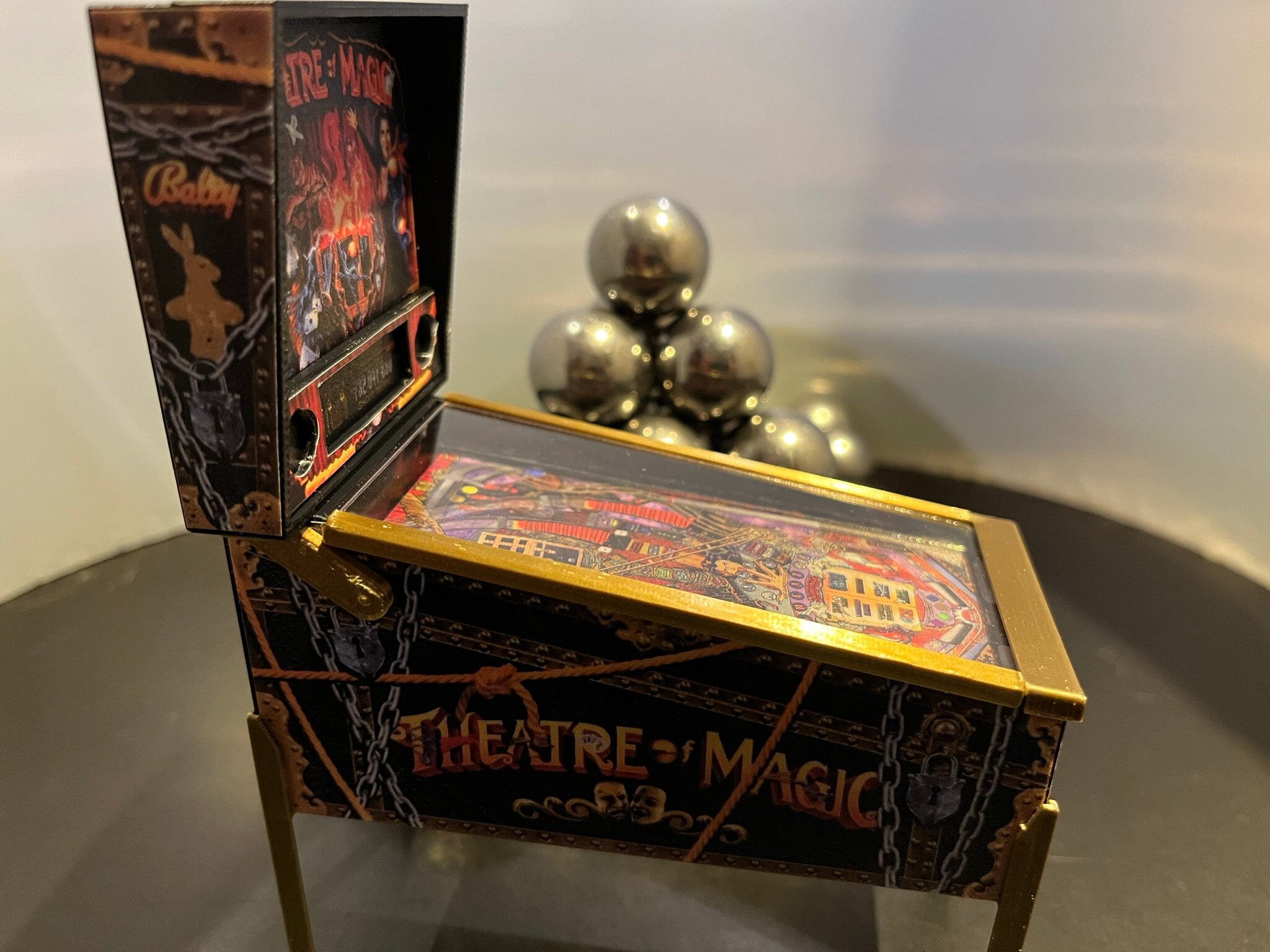 Theatre of Magic Mini Pinball / Xmas Ornament - Etsy