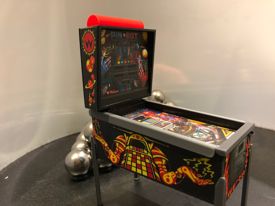 Pinbot Mini Pinball / Xmas Ornament - Etsy