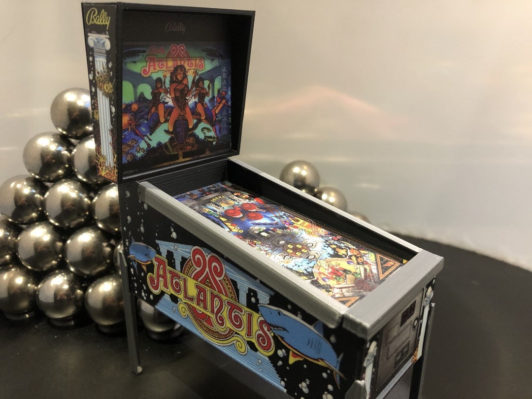 Atlantis Mini Pinball / Xmas Ornament - Etsy