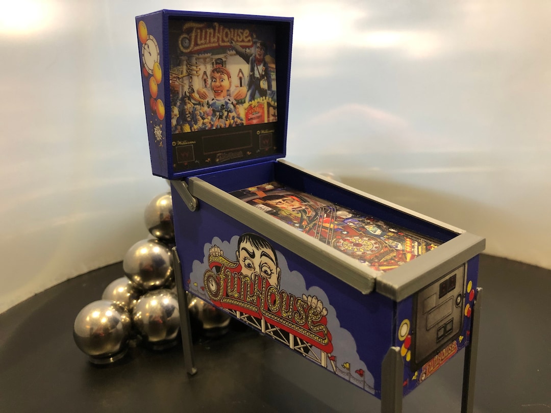 Fun House Mini Pinball / Xmas Ornament - Etsy