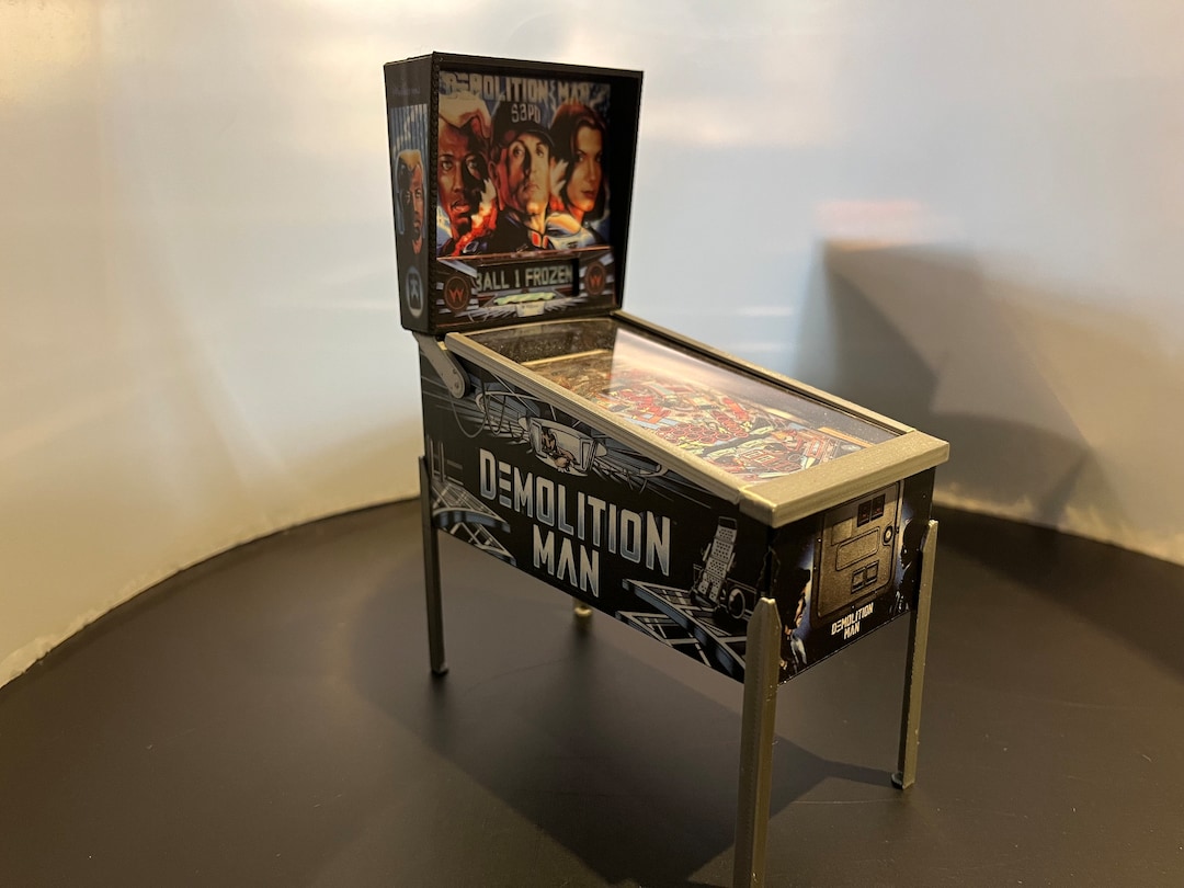 Demolition Man Mini Pinball / Xmas Ornament - Etsy