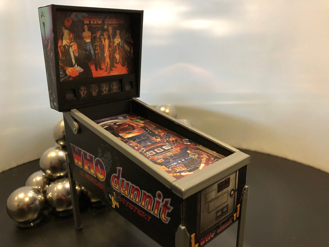 Who Dunnit Mini Pinball / Xmas Ornament - Etsy