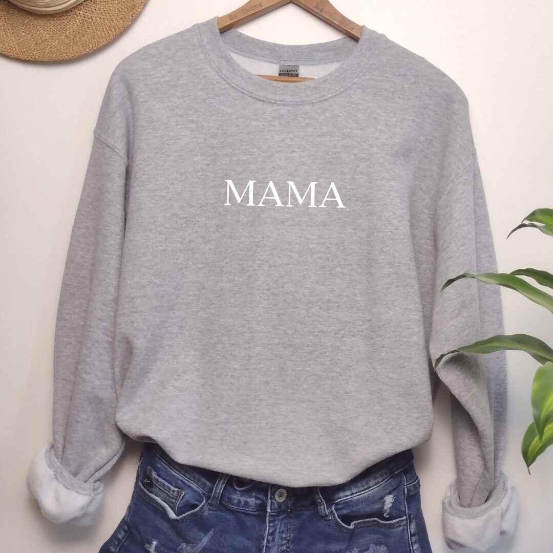 MAMA Statement Fashion Crewneck Sweatshirt - Etsy