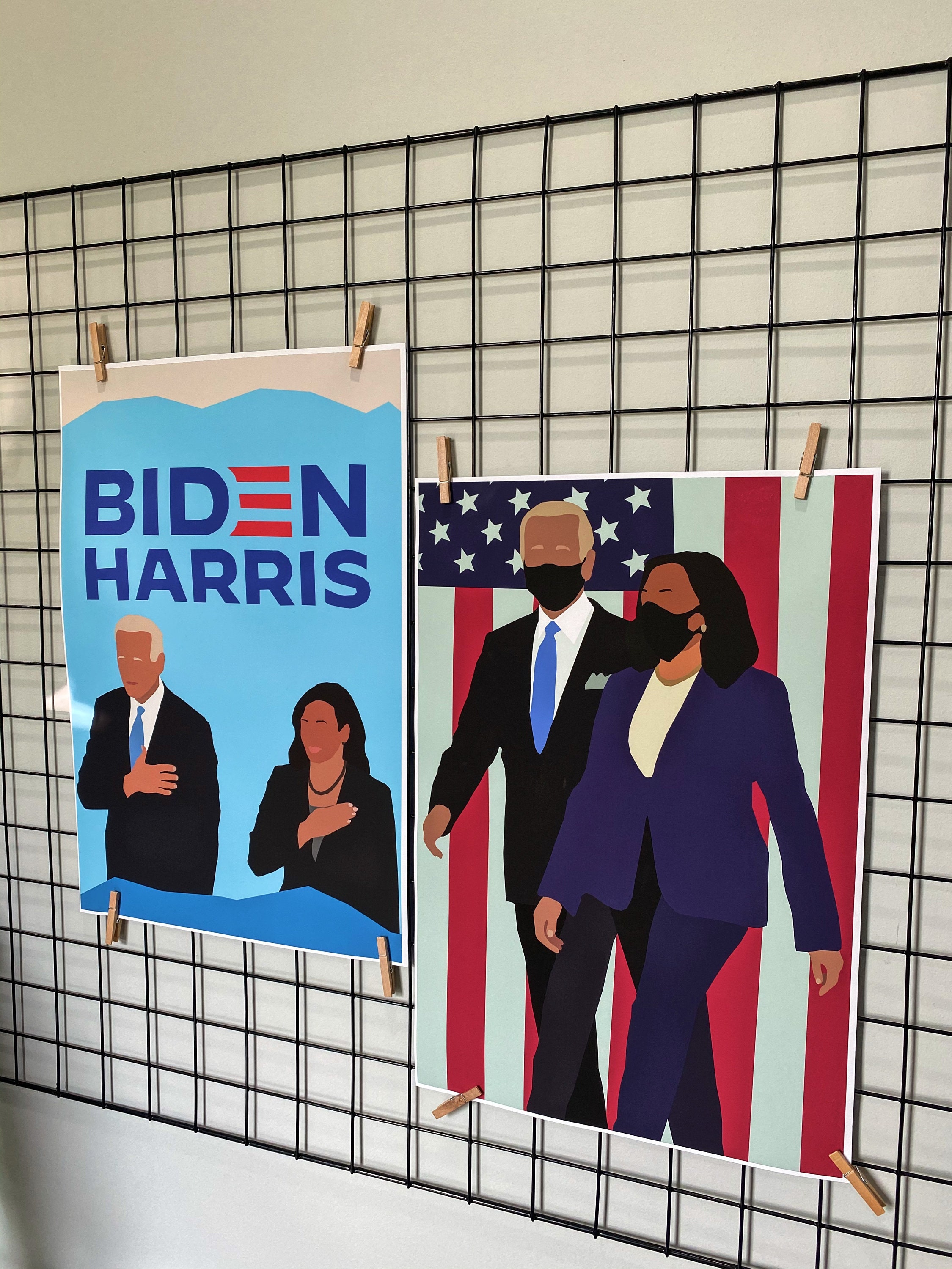 Biden Harris Poster Joe Biden Kamala Harris Vote Democrat | Etsy