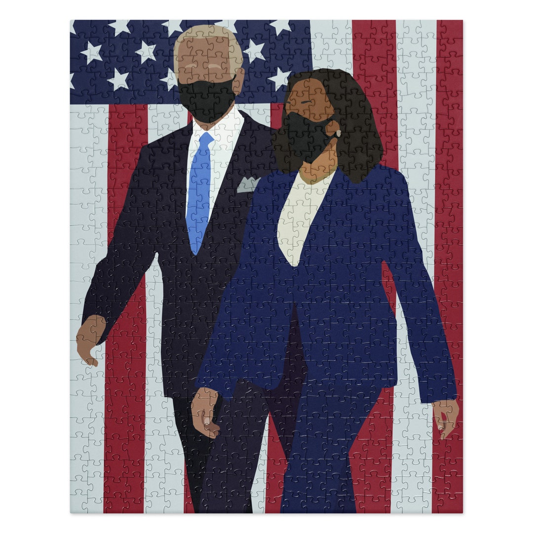 Biden Harris Jigsaw Puzzle, Joe Biden, Kamala Harris, Vote Democrat - Etsy