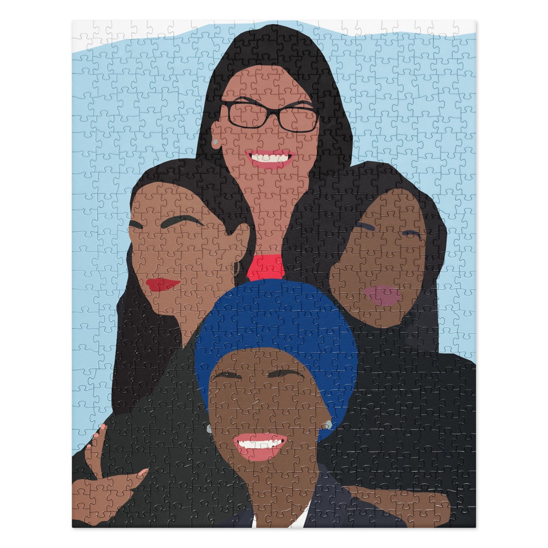 The Squad Jigsaw Puzzle, Rashida Tlaib, Alexandria Ocasio-cortez (AOC ... The Squad Jigsaw Puzzle, Rashida Tlaib, Alexandria Ocasio-cortez (AOC ...