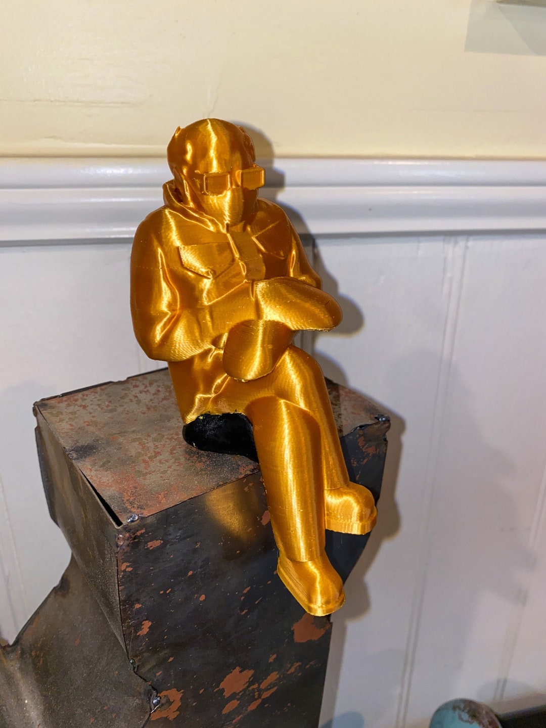 Bernie Sanders Gold 3D Print Figure, Trophy, Democrat, Socialism ...