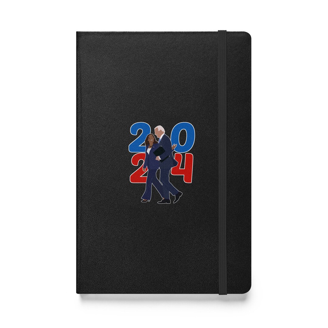 Biden Harris 2024 Hardcover Bound Notebook, Joe Biden, Kamala Harris ...