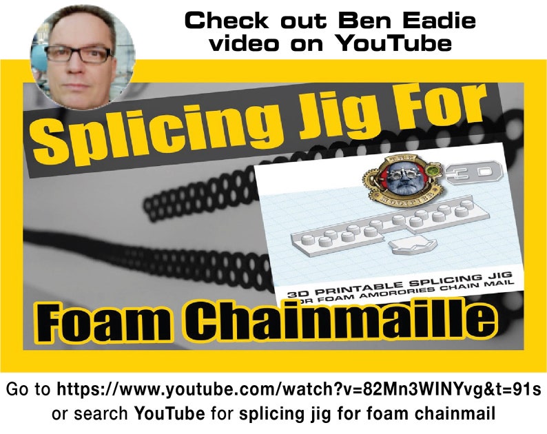 Foam Amorories Chain Mail Splicing Jig - Etsy
