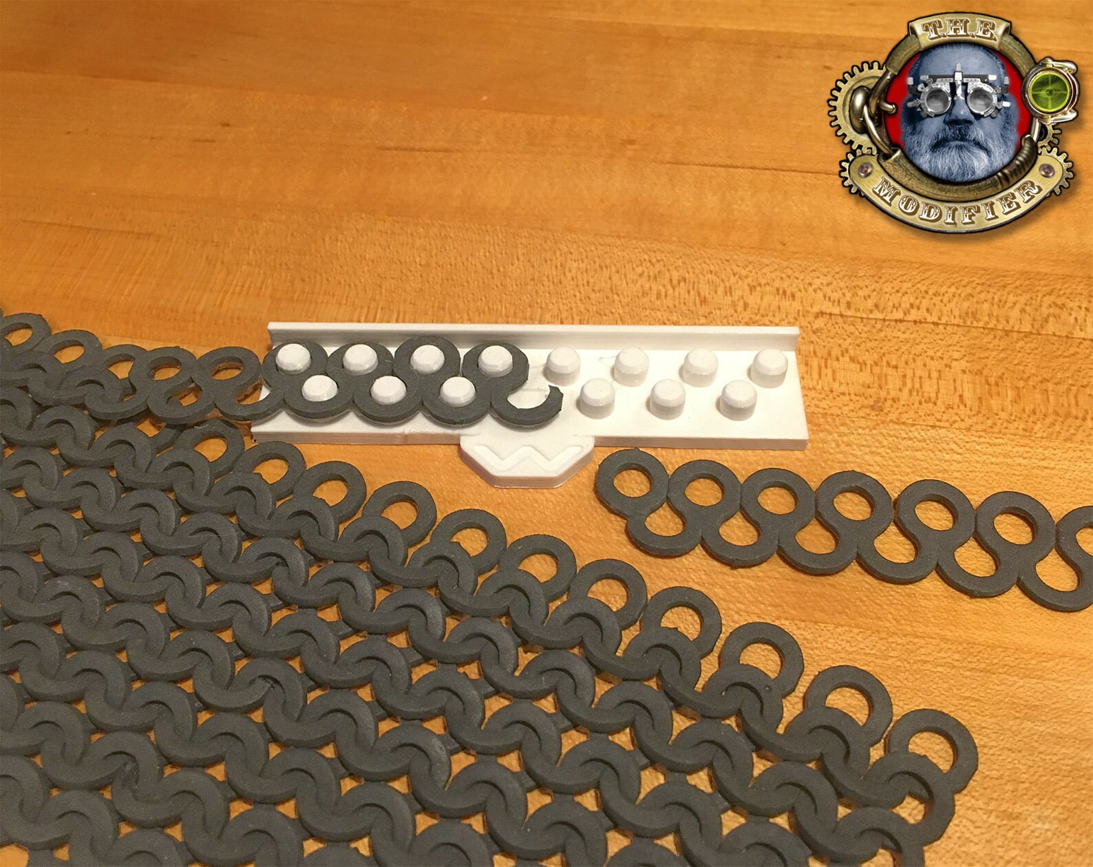 3D Printable Splicing Jig for Foam Amorories Chain Mail - Etsy