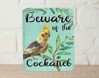 Cockatiel Sign - Etsy