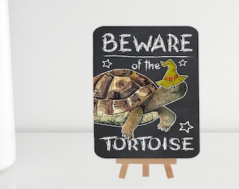 Beware of Tortoise Sign - Etsy