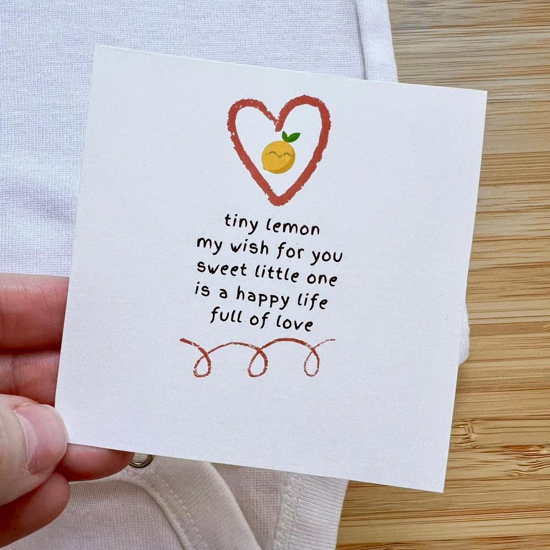 Tiny Lemon Card Collection: Love for Baby Shower, Best Wishes, Birthday ...