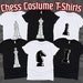 Chess Set Costume Shirts, Chess Piece Costume, Chess Board Costume ...