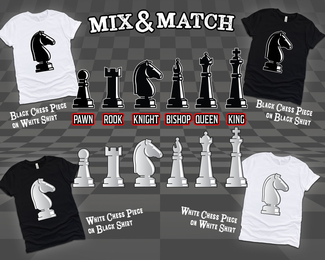 Chess Set Costume Shirts, Chess Piece Costume, Chess Board Costume ...