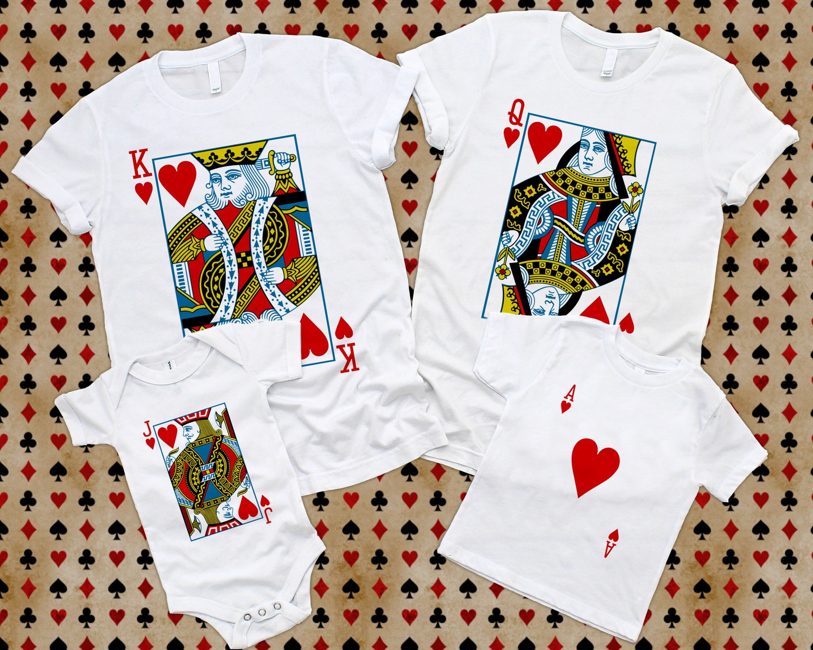 Deck of Cards Group Costume Shirts Poker Outfit Cards - Etsy