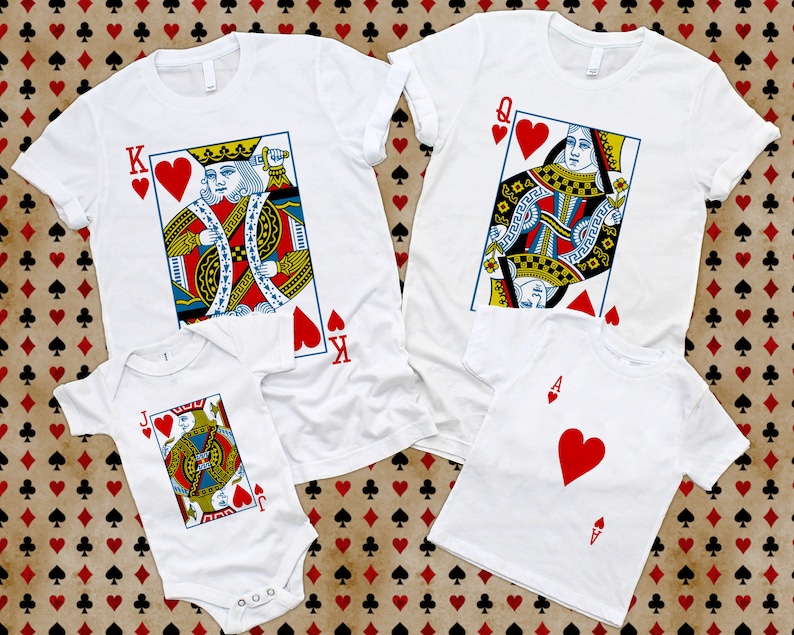 Deck of Cards Group Costume Shirts Poker Outfit Cards - Etsy