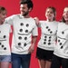 Dominoes Group Costume Shirts, Domino Tiles Outfit, Double Six Domino ...