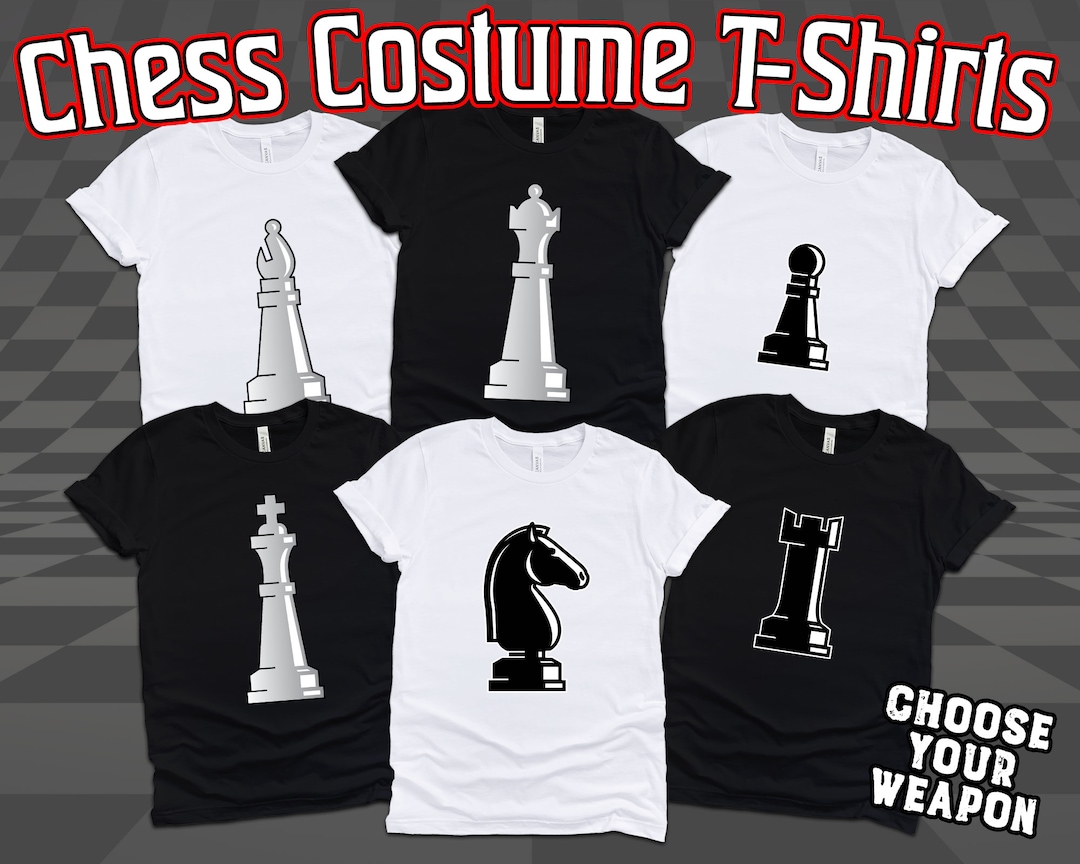 Chess Set Costume Shirts Chess Piece Costume Chess Board - Etsy