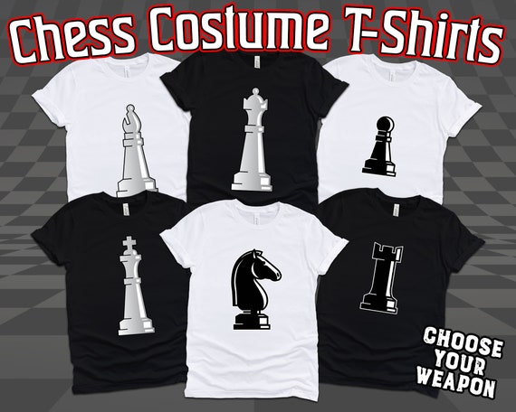 Chess Set Costume Shirts Chess Piece Costume Chess Board - Etsy