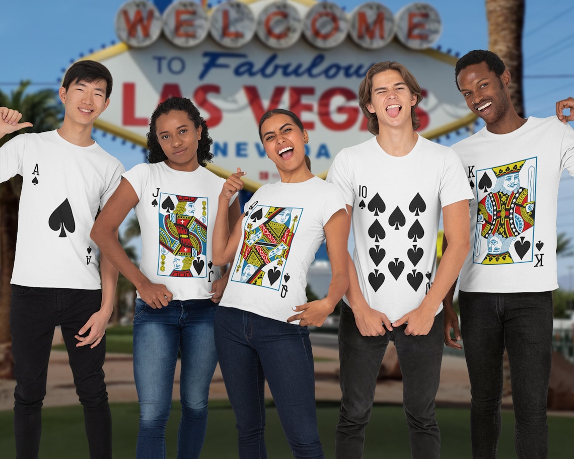 Deck of Cards Group Costume Shirts Poker Outfit Cards - Etsy