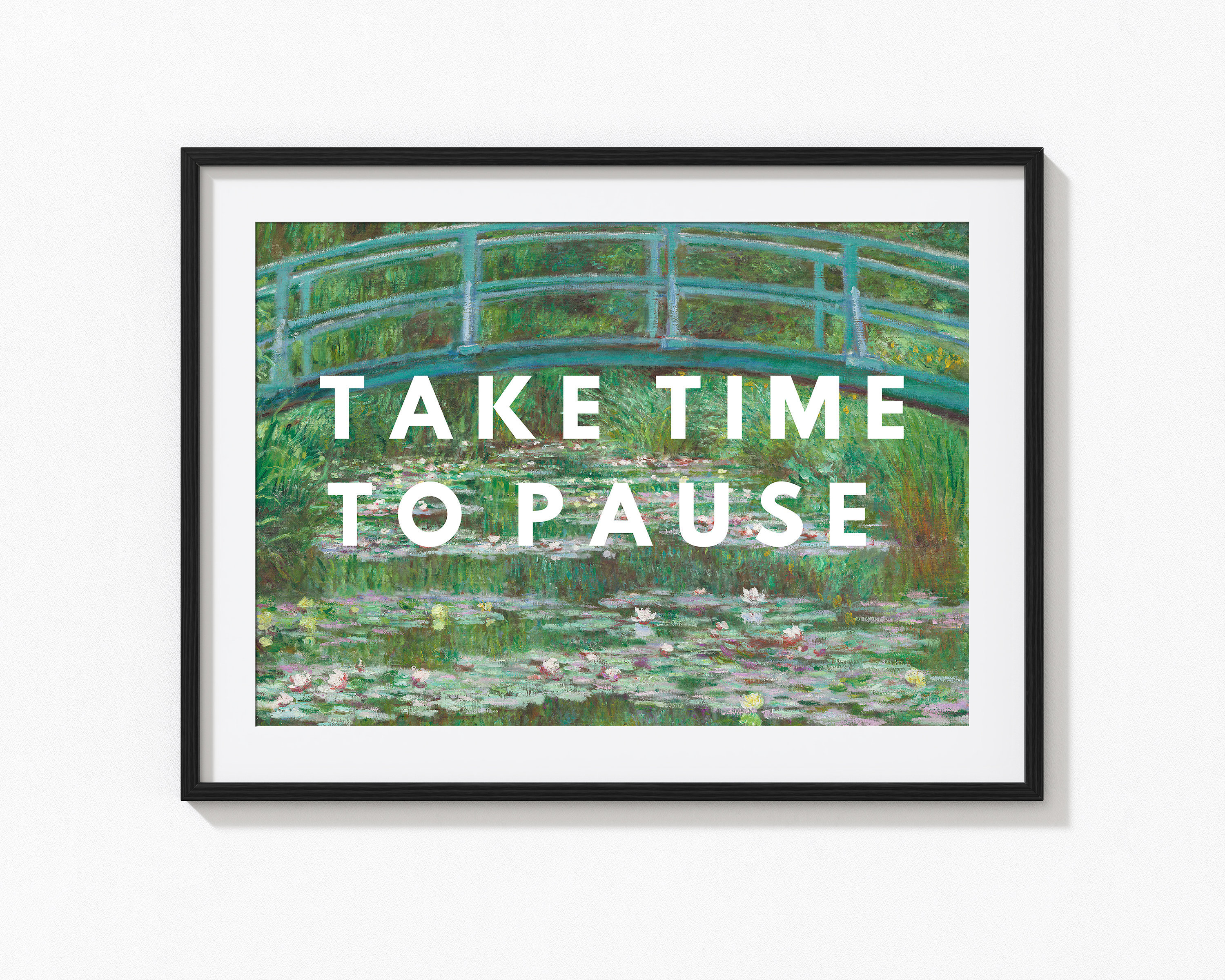 Take Time To Pause Quote Print Unframed 6x4 | Etsy
