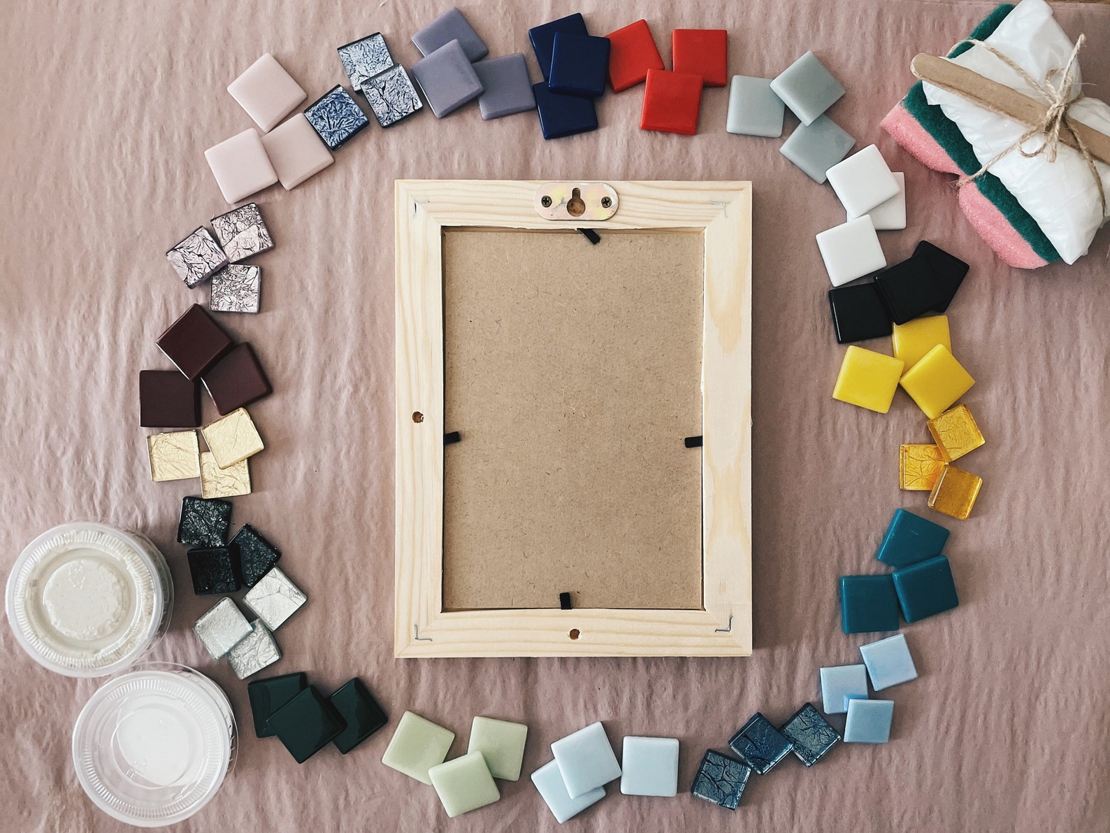 Personalized DIY Frame Kit, Mosaic Kit, Custom Made, DIY Kits for ...