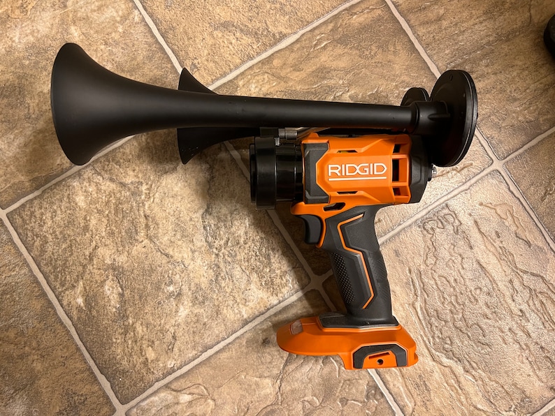 Rigid 20v Drill Air Horn Train Horn (tool Only) - Etsy