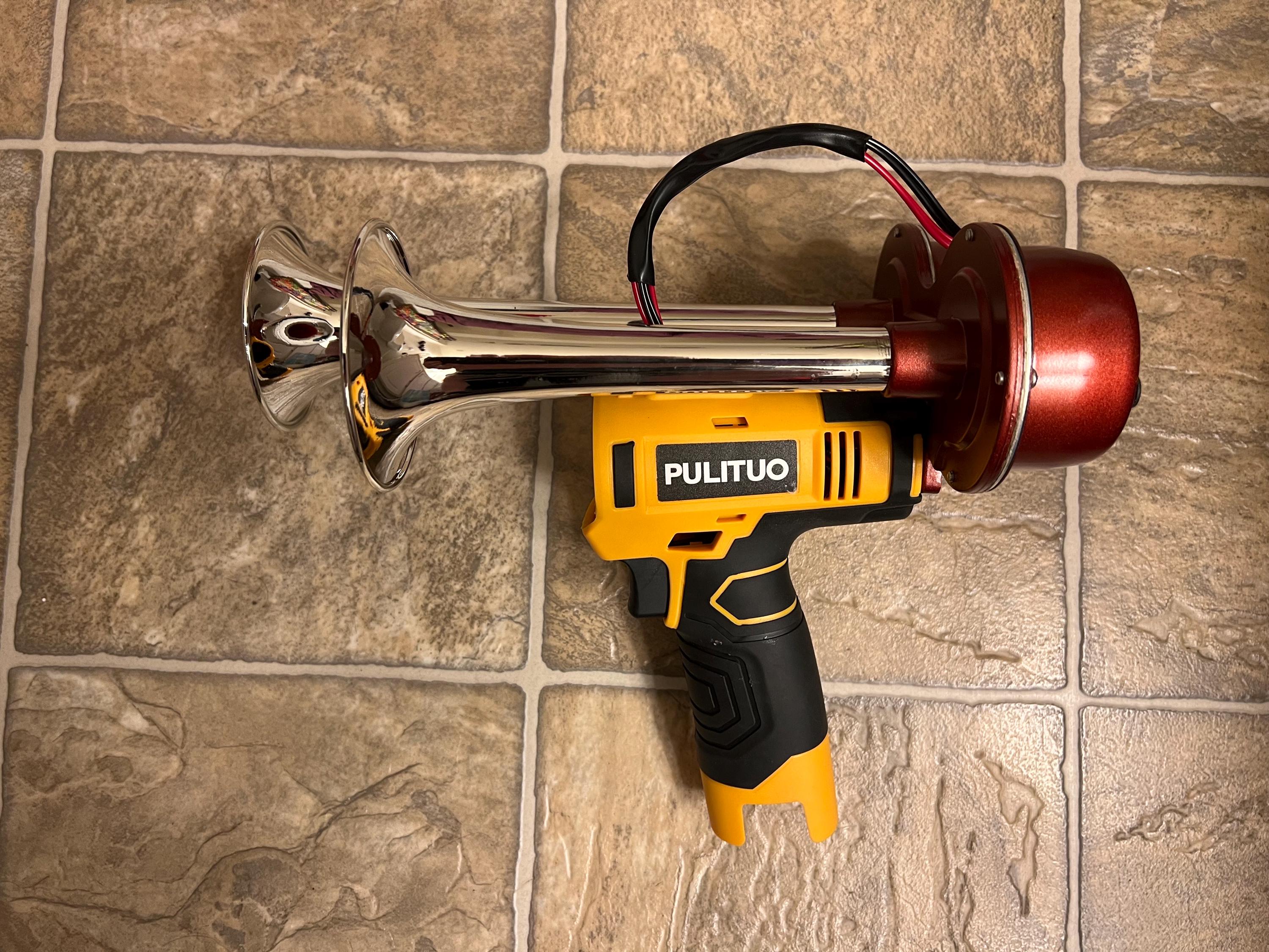 Drill Air Horn Train Horn With 12v Battery and Charger. - Etsy