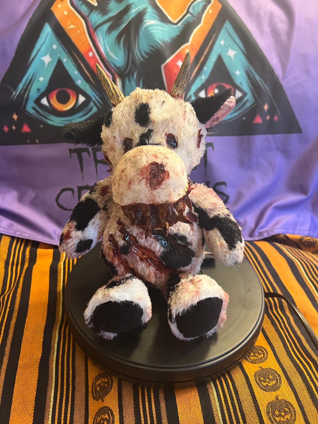 Mad Cow Stuffed Animal - Etsy