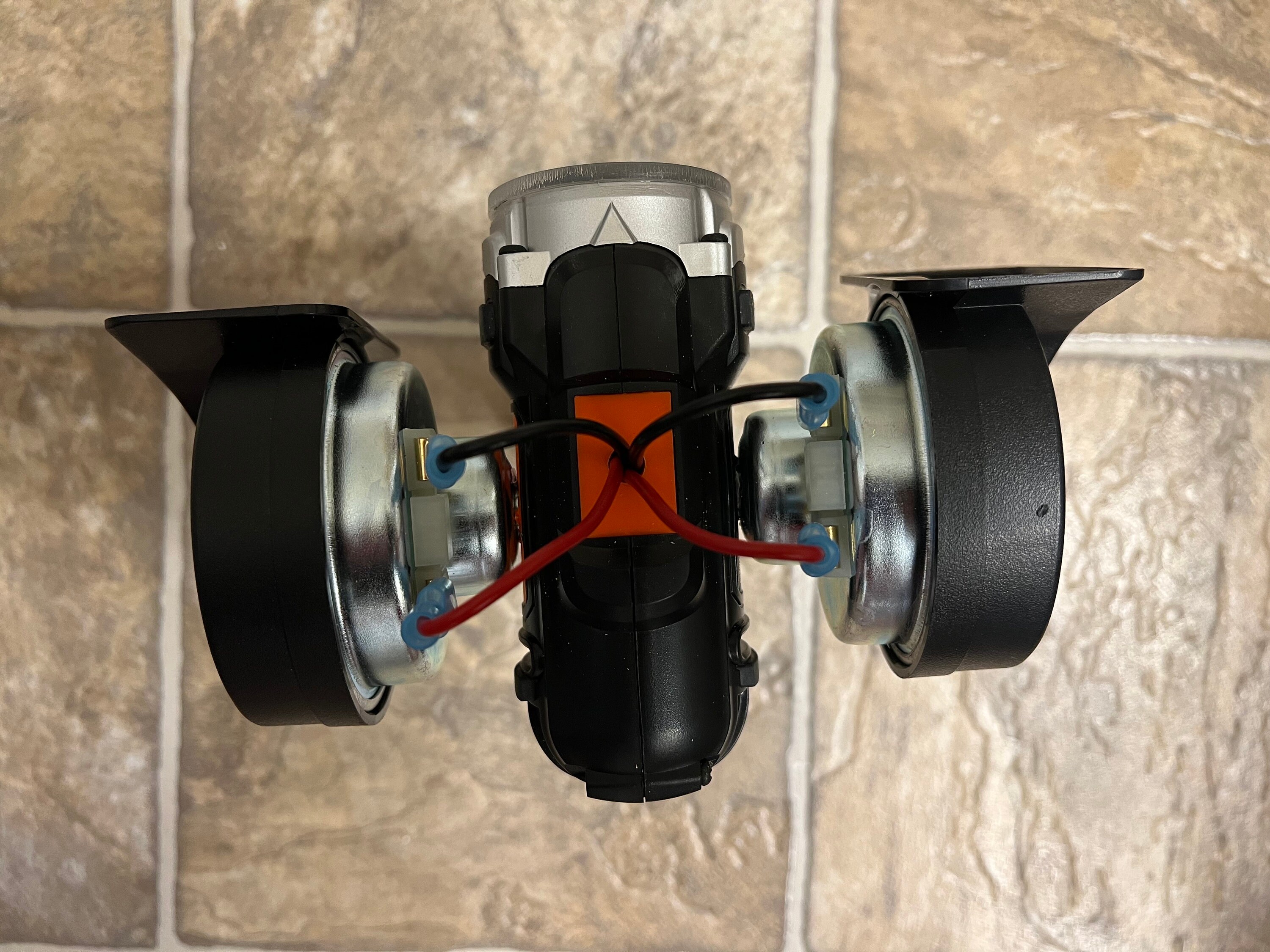 Hand Held Horn Prop With LED Includes 12v Battery and Charger - Etsy