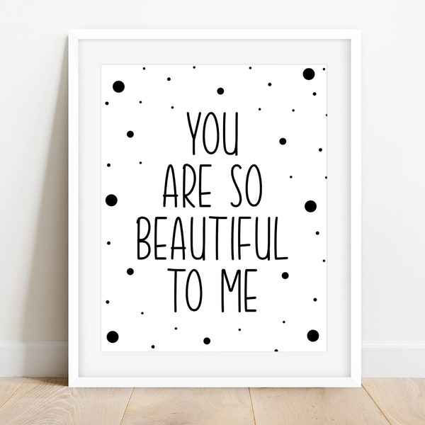 You Are so Beautiful - Etsy