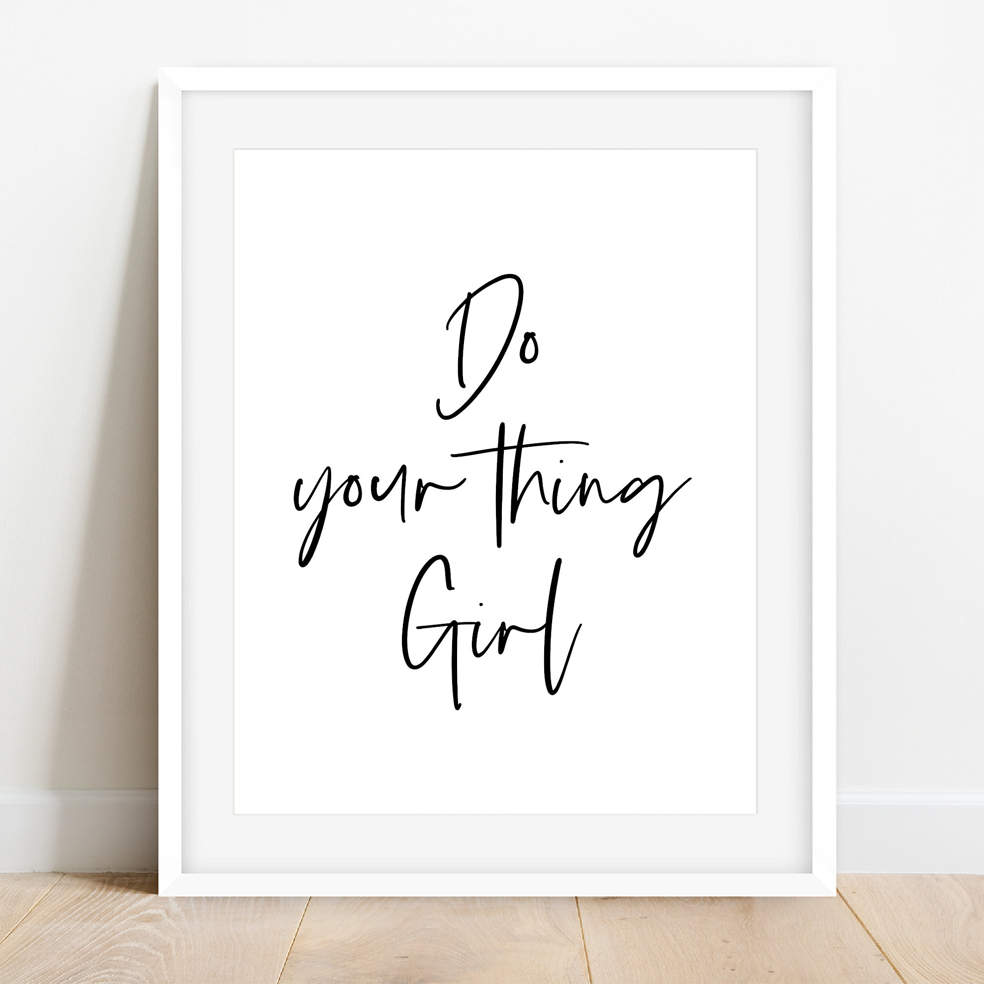 Do Your Thing Girl, Girl Power Wall Art, Teen Wall Art, Dorm Wall Art ...