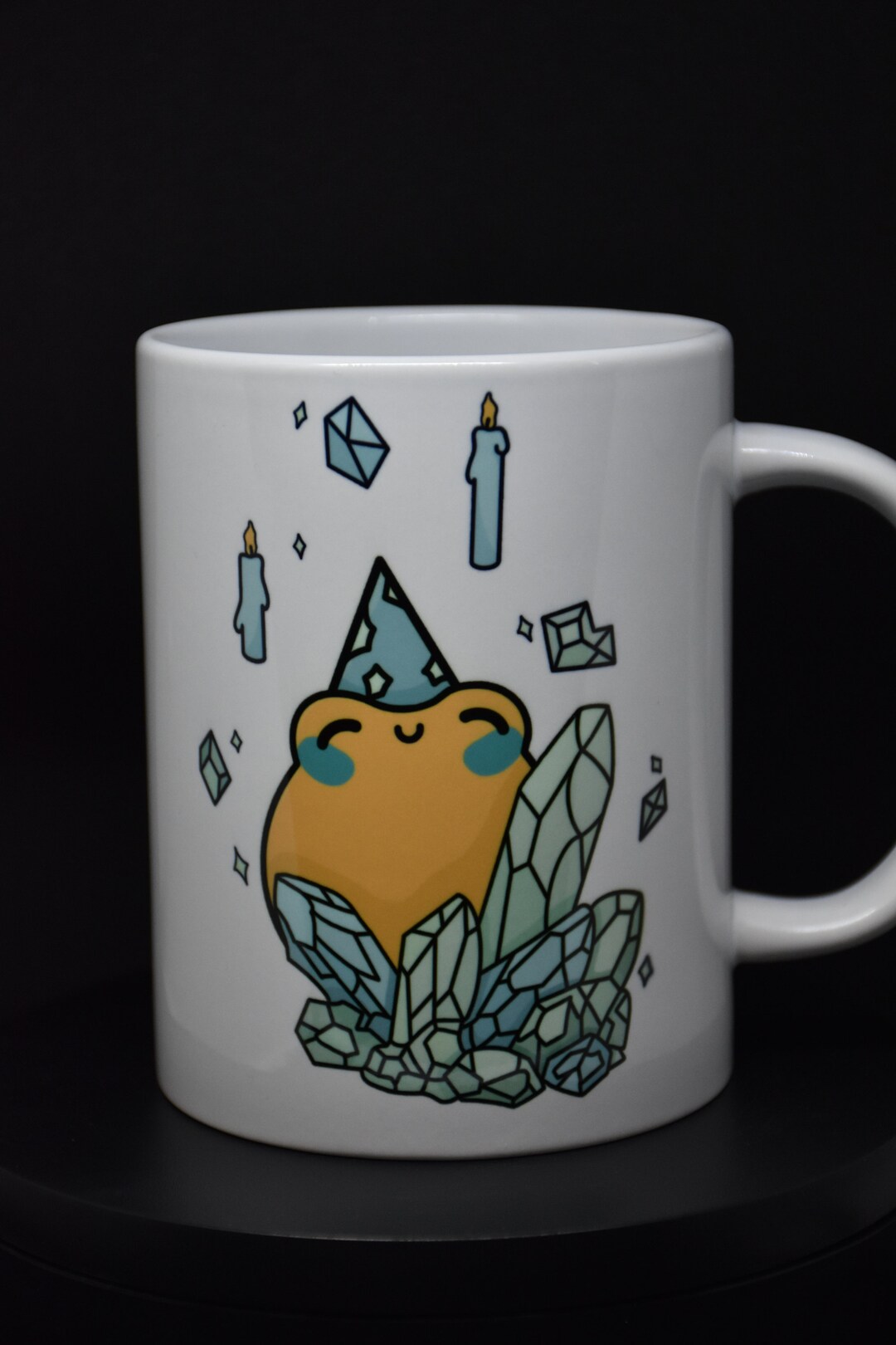 Wizard Frog Cartoon TTRPG Mugs - Etsy