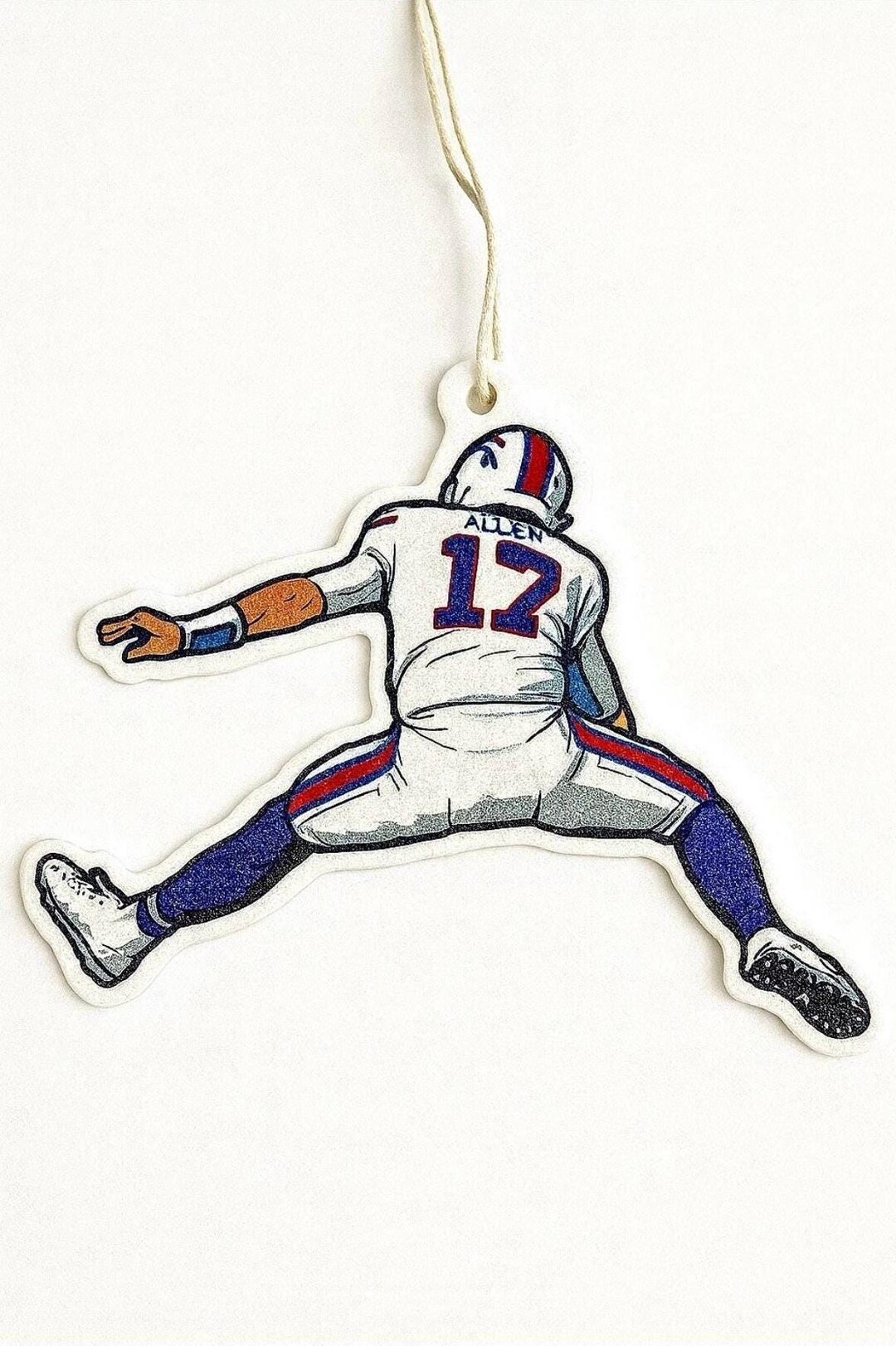 Josh Allen Car Air Freshener Buffalo Bills NFL, Handmade Double Sided ...